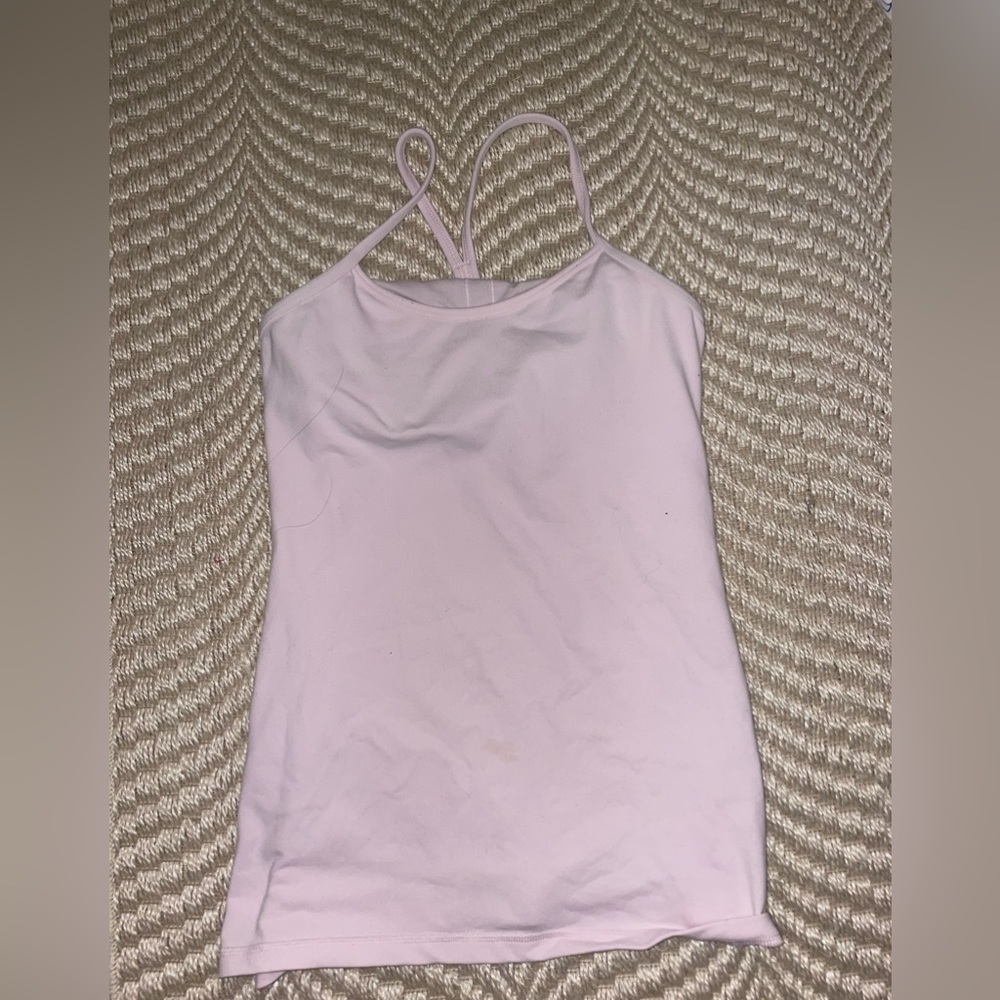Lululemon Light Pink Tank - Gem